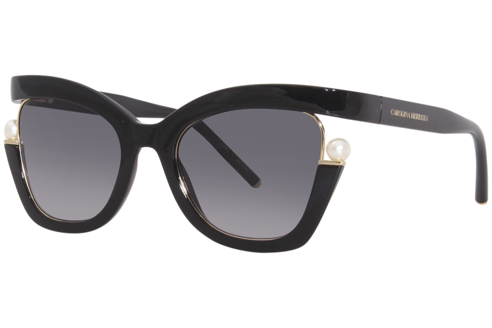 Carolina Herrera Ch0002s Pjpku Sunglasses Womens Blueblue Cat Eye 53 21 140