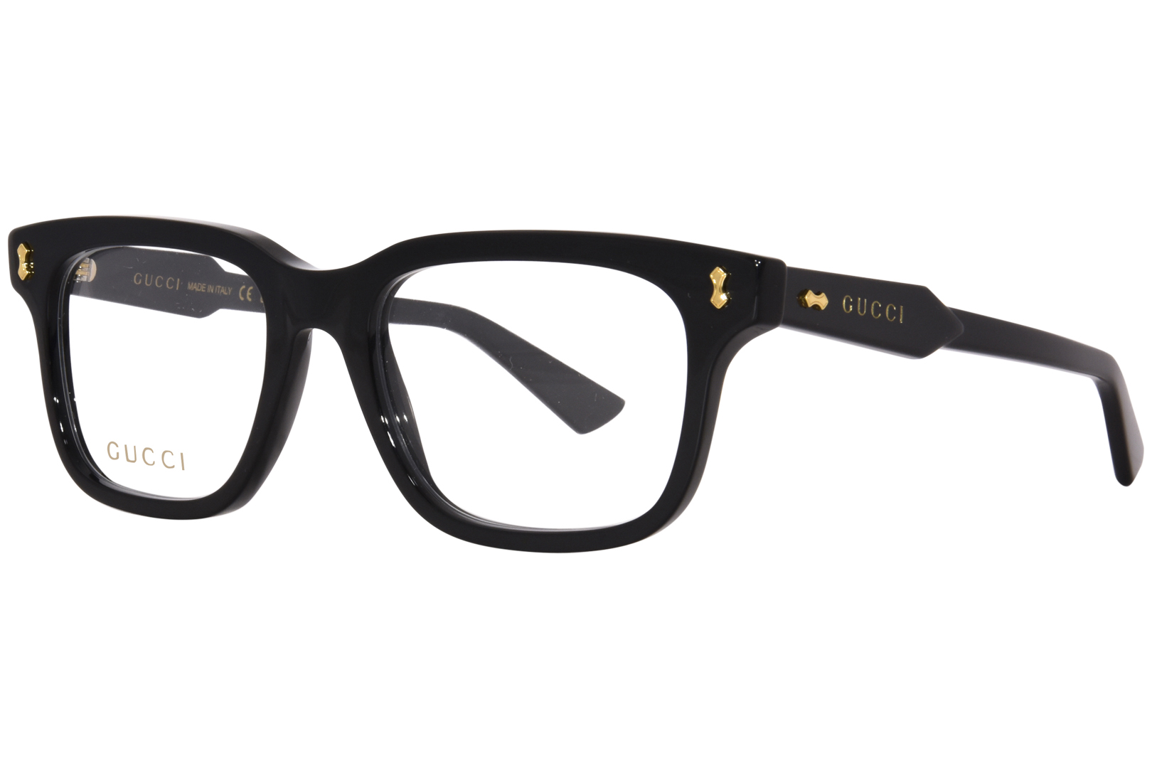 Gucci Gg1265o Eyeglasses Mens Full Rim Rectangle Shape
