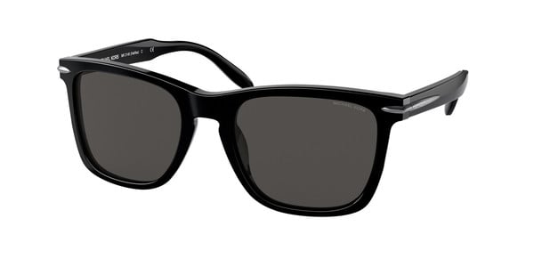 Michael Kors Sunglasses Men s Halifax MK2145 300587 Black Dark Grey Lens 55mm EyeSpecs