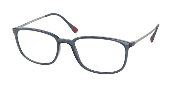 Prada Linea Rossa Vps03h Eyeglasses Mens Full Rim Rectangle Shape