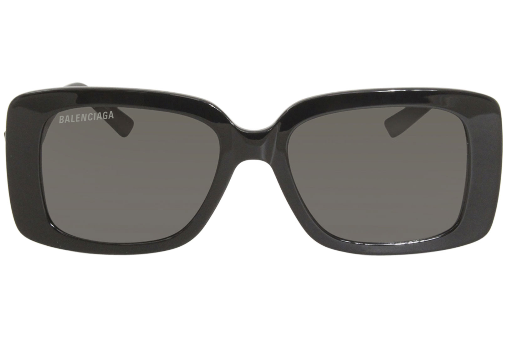 Balenciaga BB0048S 001 Sunglasses Women's Black/Grey Lenses Balenciaga BB0048S 001 Sunglasses Women's Black/Grey Lenses