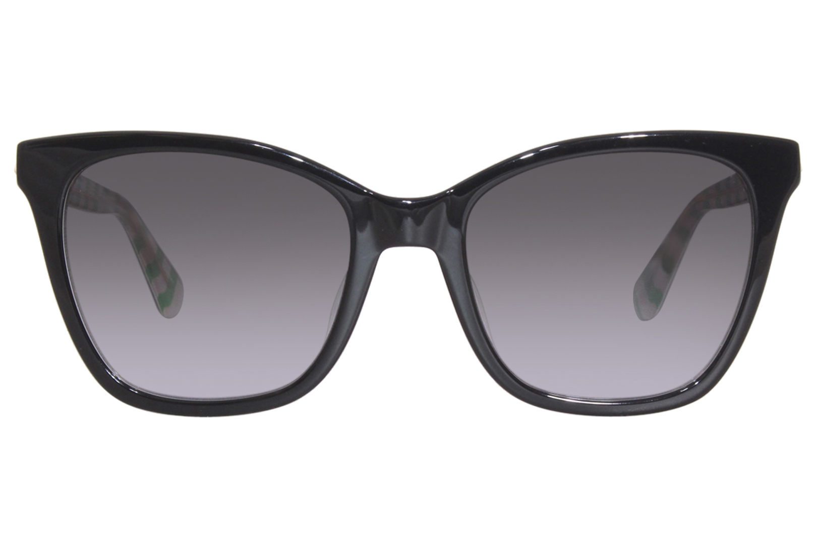 Kate Spade Desis 8079o Sunglasses Womens Blackgrey Shaded Cat Eye 55 20 140