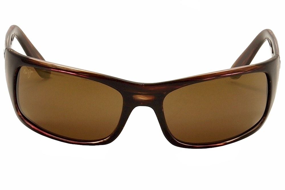 Maui Jim Peahi Mj202 Sunglasses Mens Wrap Polarized Sunglasses