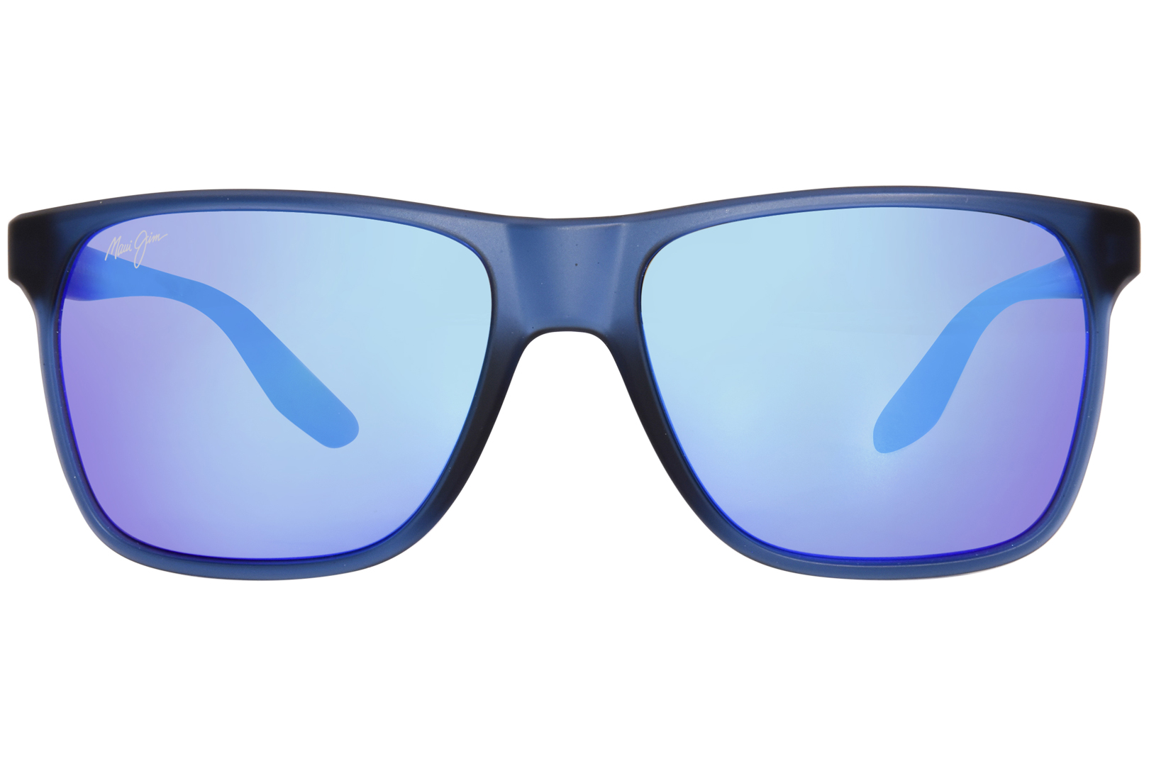 Maui Jim Pailolo Mj603 03 Sunglasses Mens Matte Navy Polarized Blue