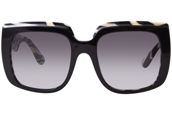 Dolce & Gabbana DG4414 33728G Sunglasses Women's Black Zebra Dolce & Gabbana DG4414 33728G Sunglasses Women's Black Zebra