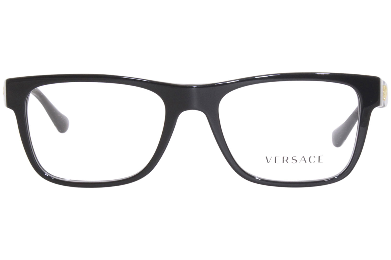 Versace Ve3303 Eyeglasses Mens Full Rim Rectangle Shape