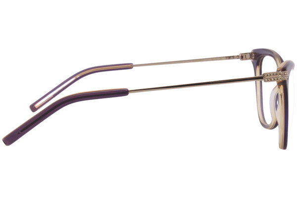 Vera Wang Eyeglasses Women's Evangeline LI Misty Lilac 52-16 Vera Wang Eyeglasses Women's Evangeline LI Misty Lilac 52-16