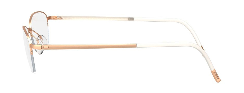 Silhouette Illusion Nylor 4453 Eyeglasses 6072 Metallic Roseivory 50 18 140mm