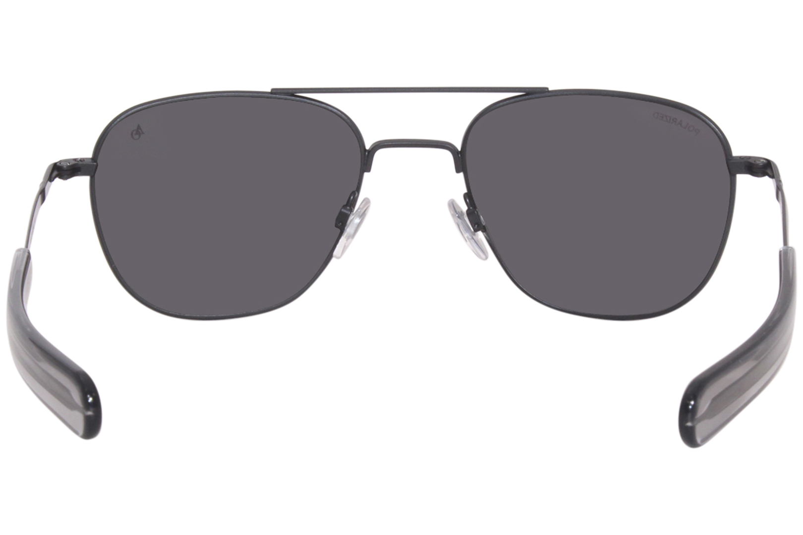 American Optical Original Pilot Gyp C3 Sunglasses Blackpolarized Grey 57 20 140