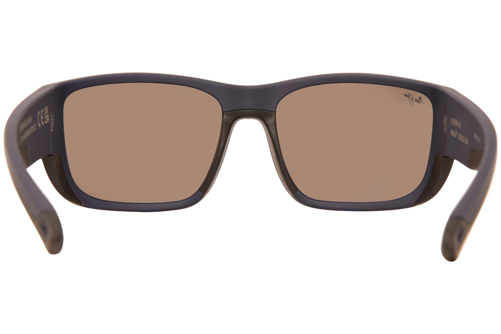 Maui Jim Amberjack Mj896 03 Sunglasses Mens Navy Polarized Blue Hawaii