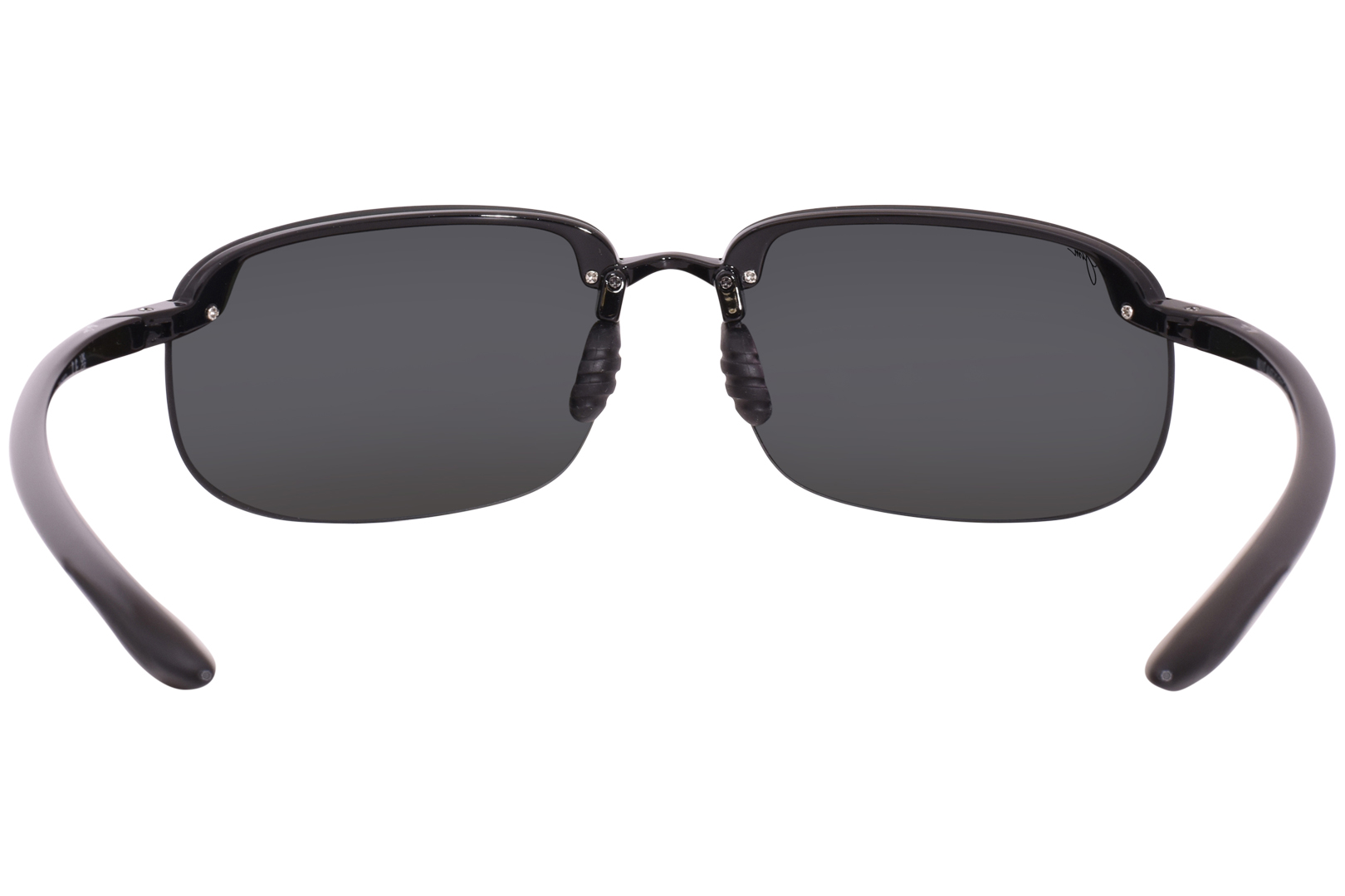 Maui Jim Hookipa Xlarge Mj456 02 Sunglasses Black Polarized Neutral