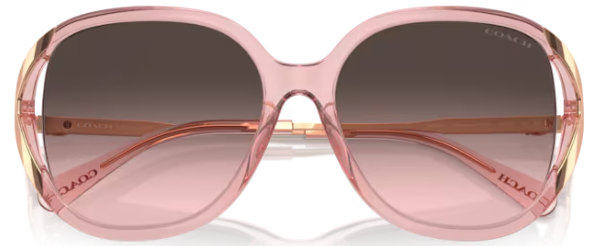 Coach CR620 HC8396U 566646 Sunglasses Women's Pink/Grey/Pink Coach CR620 HC8396U 566646 Sunglasses Women's Pink/Grey/Pink